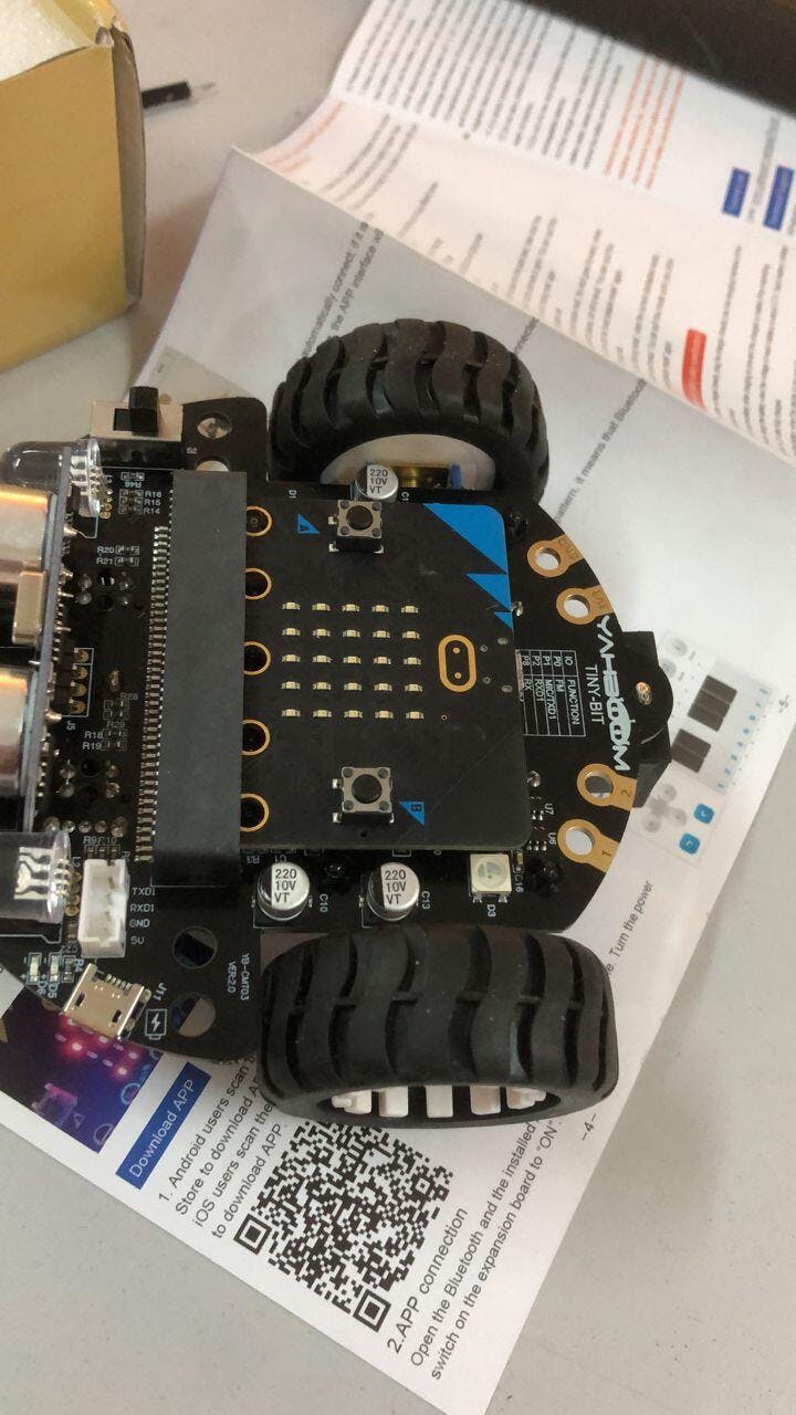 Yahboom Microbit Robot Car Kit Programmable Toys MakeCode Programming