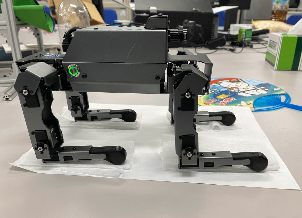 12DOF Raspberry Pi Robot Dog With ROS2-HUMBLE System Python3