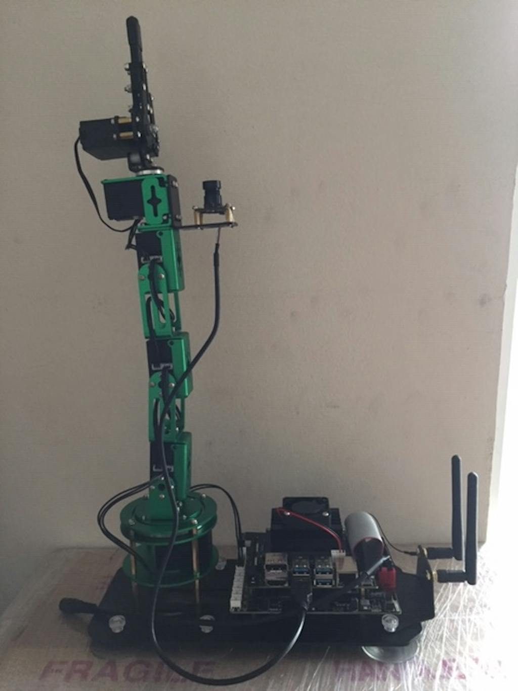 6DOF AI Visual Robotic Arm ROS Educational Robot for JETSON NANO 4GB