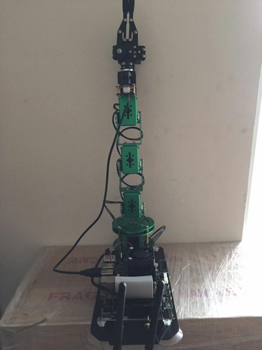 6DOF AI Visual Robotic Arm ROS Educational Robot for JETSON NANO 4GB