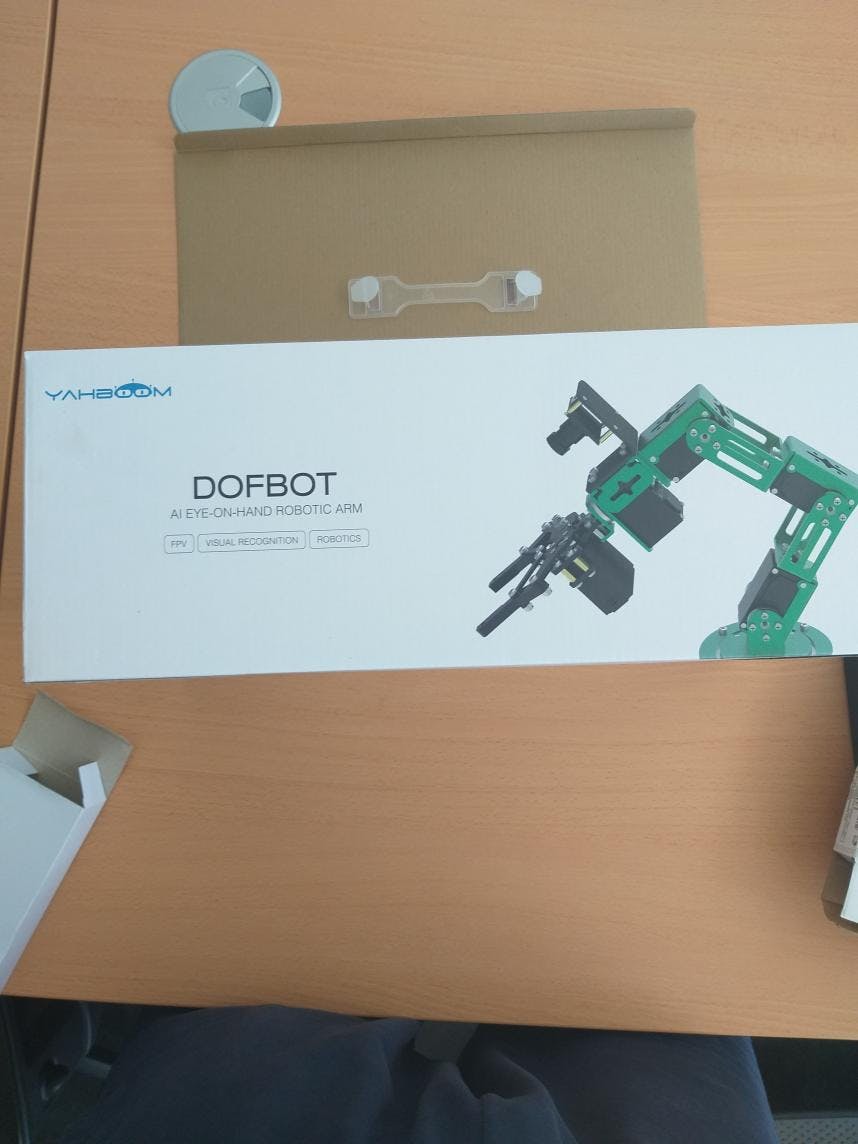 6DOF AI Visual Robotic Arm ROS Educational Robot for JETSON NANO 4GB