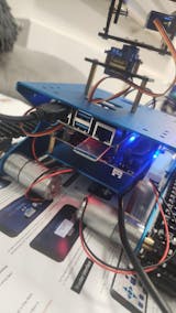 Yahboom Raspberry Pi Tank Car with 2DOF Camera PTZ Python Programming