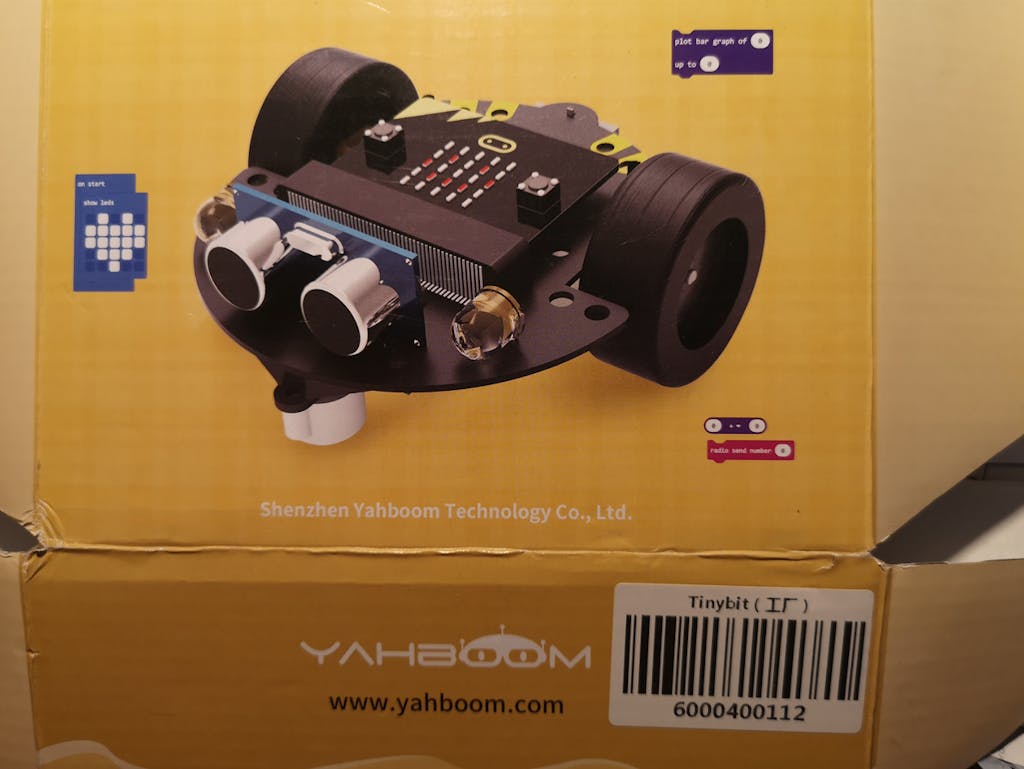 Yahboom Microbit Robot Car Kit Programmable Toys MakeCode Programming