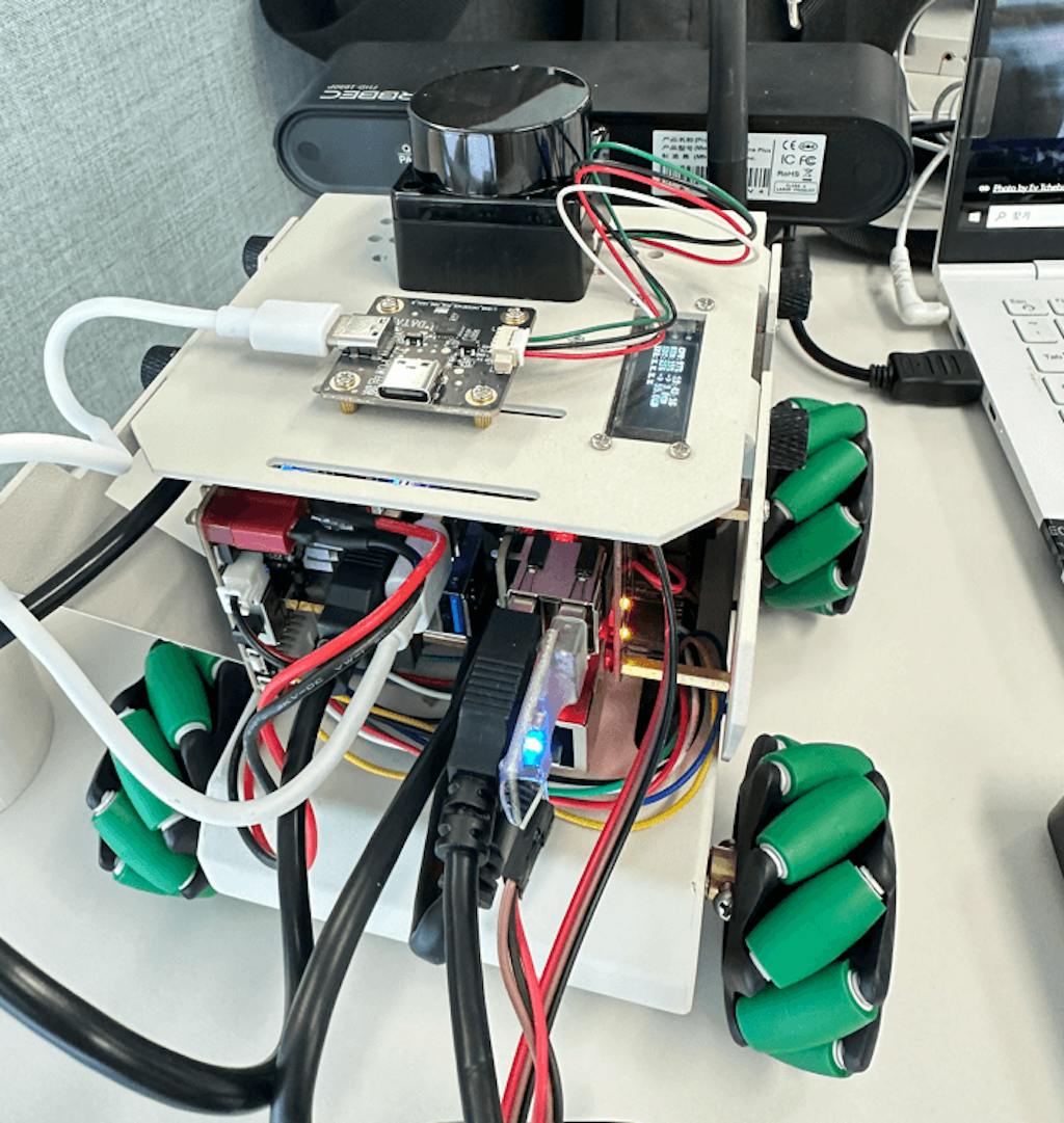 RDK X3 ROS2 Robot Car with Mecanum Wheel Adopt Ubuntu 20.04