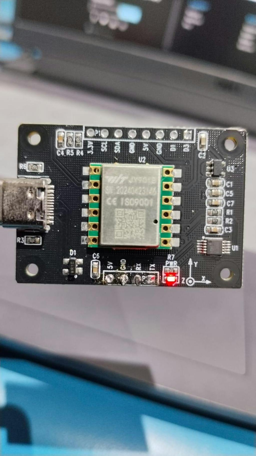 Yahboom IMU 10-Axis Inertial Navigation ARHS Sensor for ROS ROS2 robot