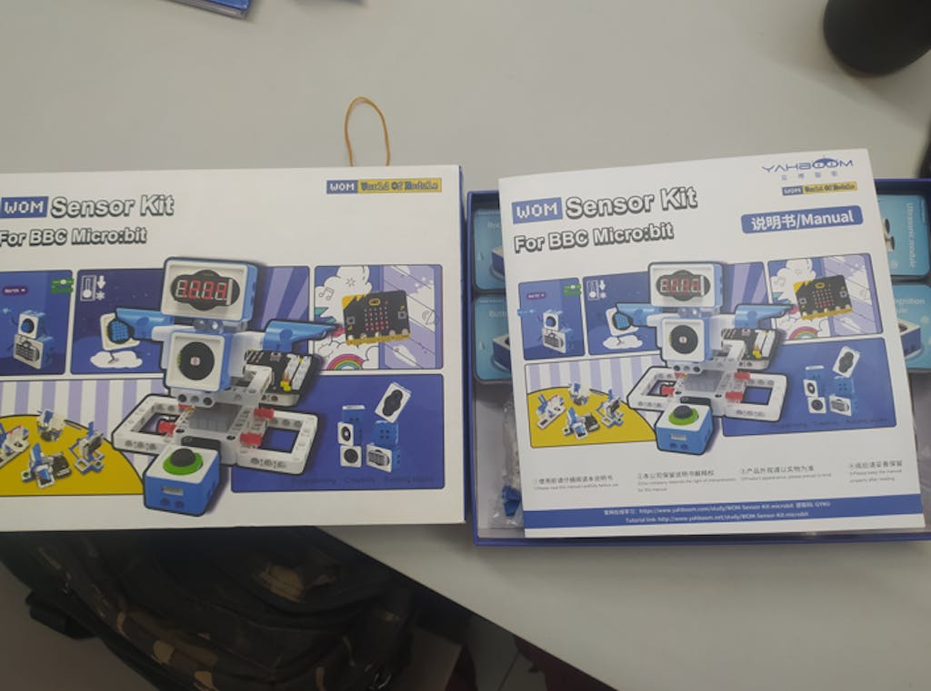 Yahboom World of Module Programmable Sensor Kit for Micro:bit V2 board