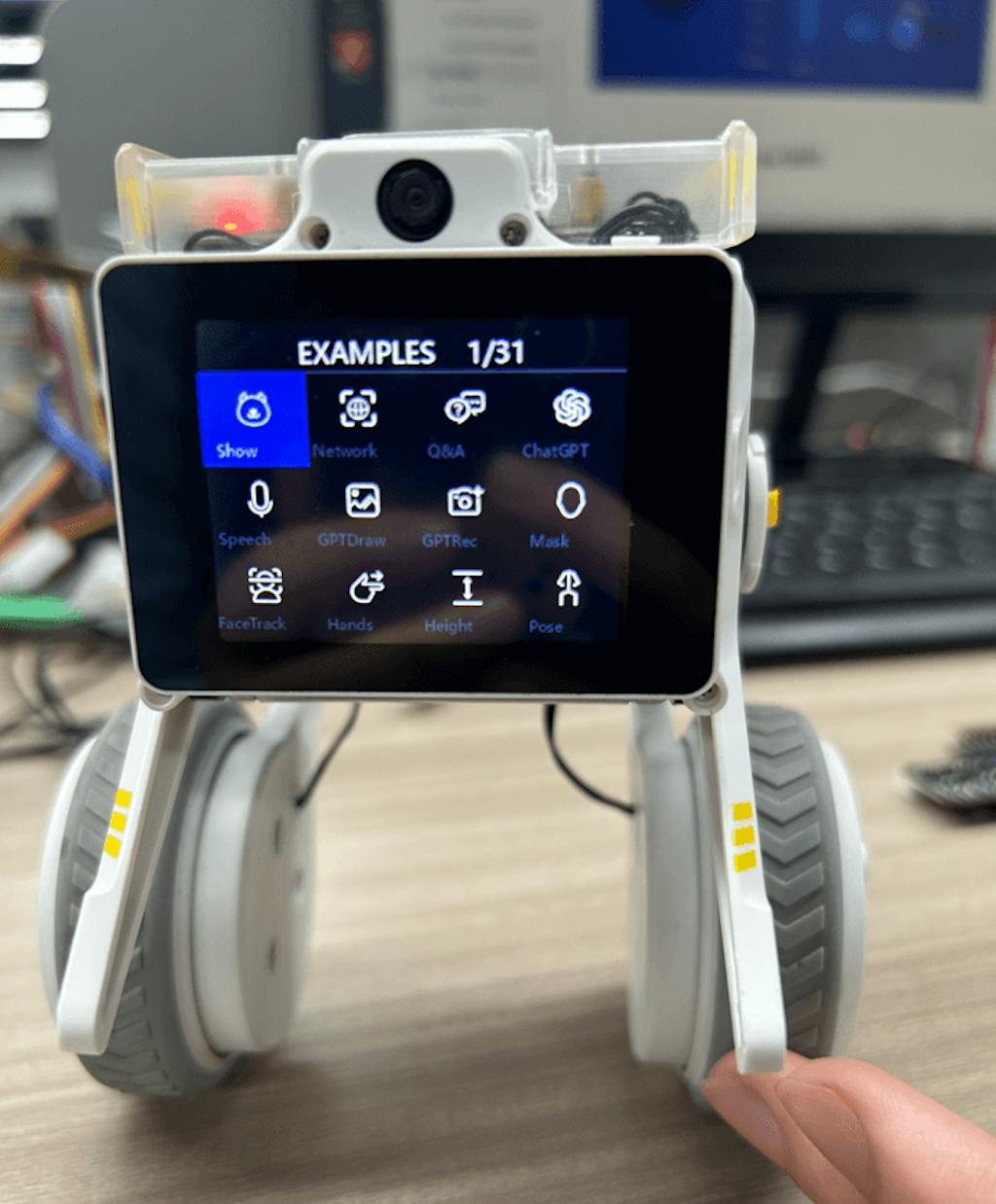 Rider-Pi Two Wheel-legged Robot Car Kit (Raspberry Pi CM4 core module)