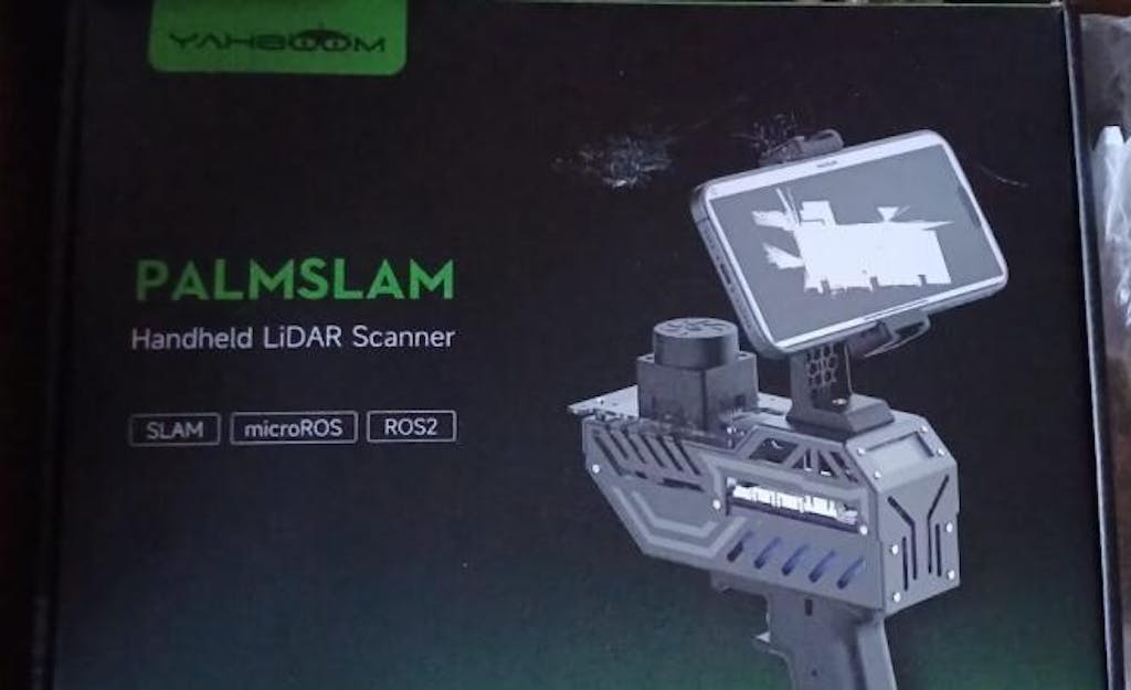 PALMSLAM Handheld LiDAR Scanner for 2D mapping navigation (Lidar Optio