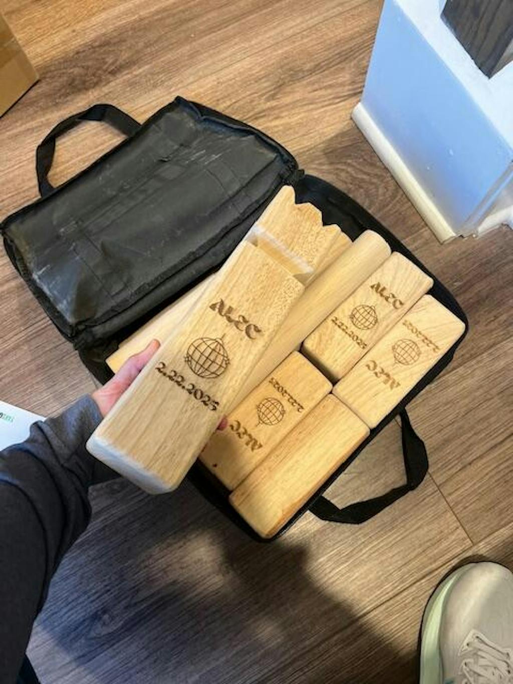 Premium Custom Kubb Set | Lawn Game with Wooden Blocks – YardGames.com