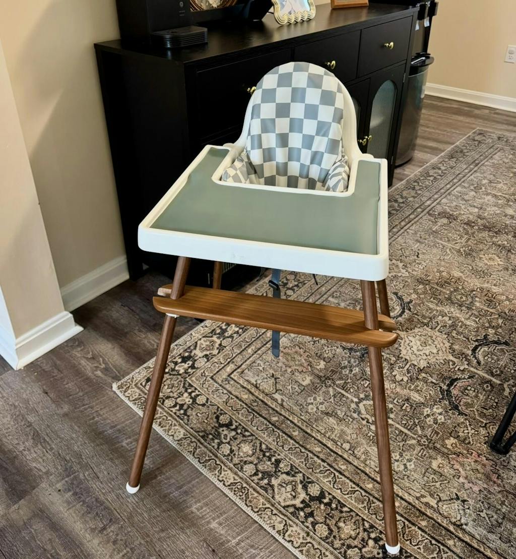 IKEA Highchair Adhesive Leg Wraps - Walnut – Yeah Baby Goods