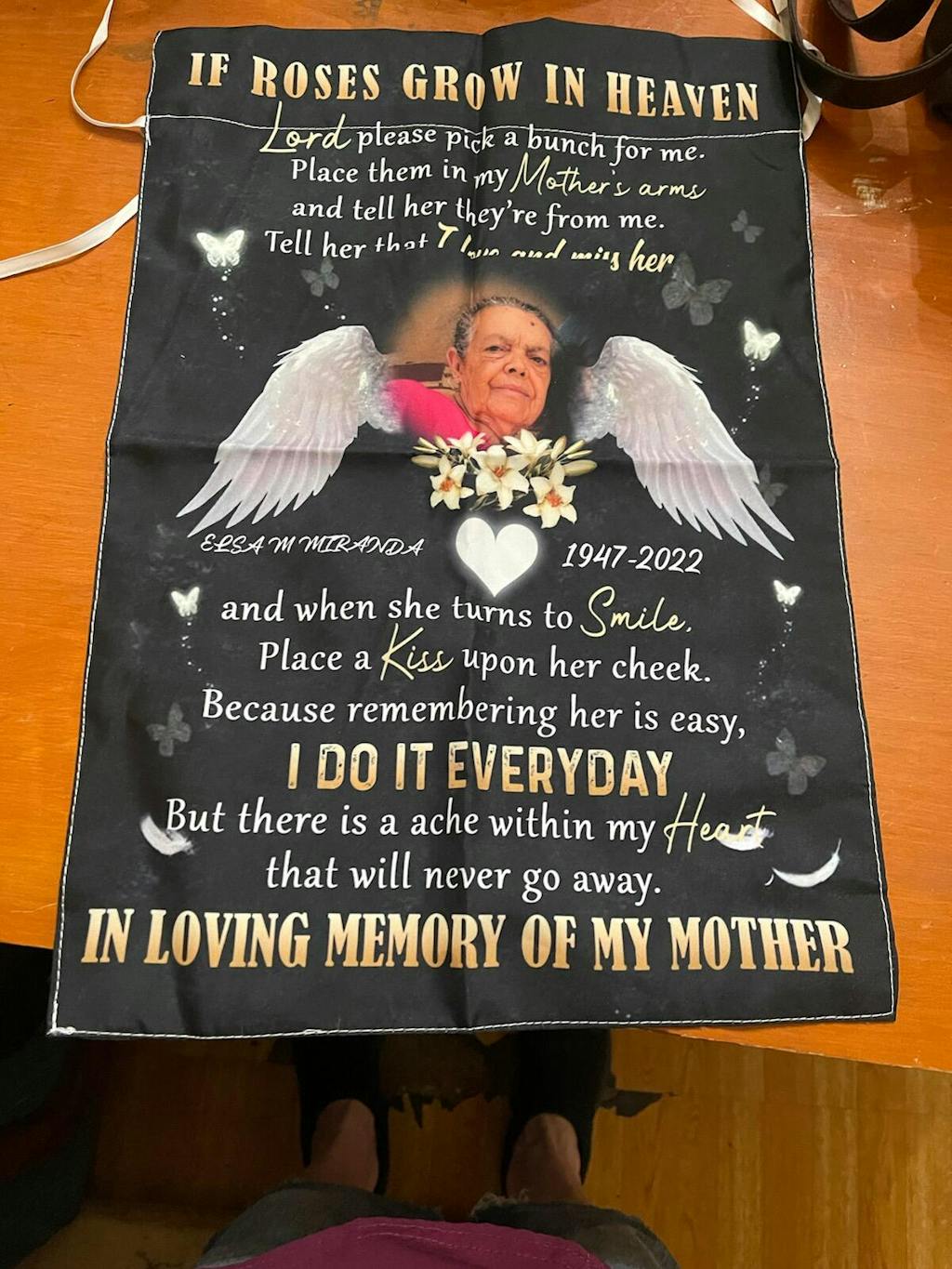 Personalized graves Flag, Sympathy Flag, Custom Flag, Memorial Gifts ...