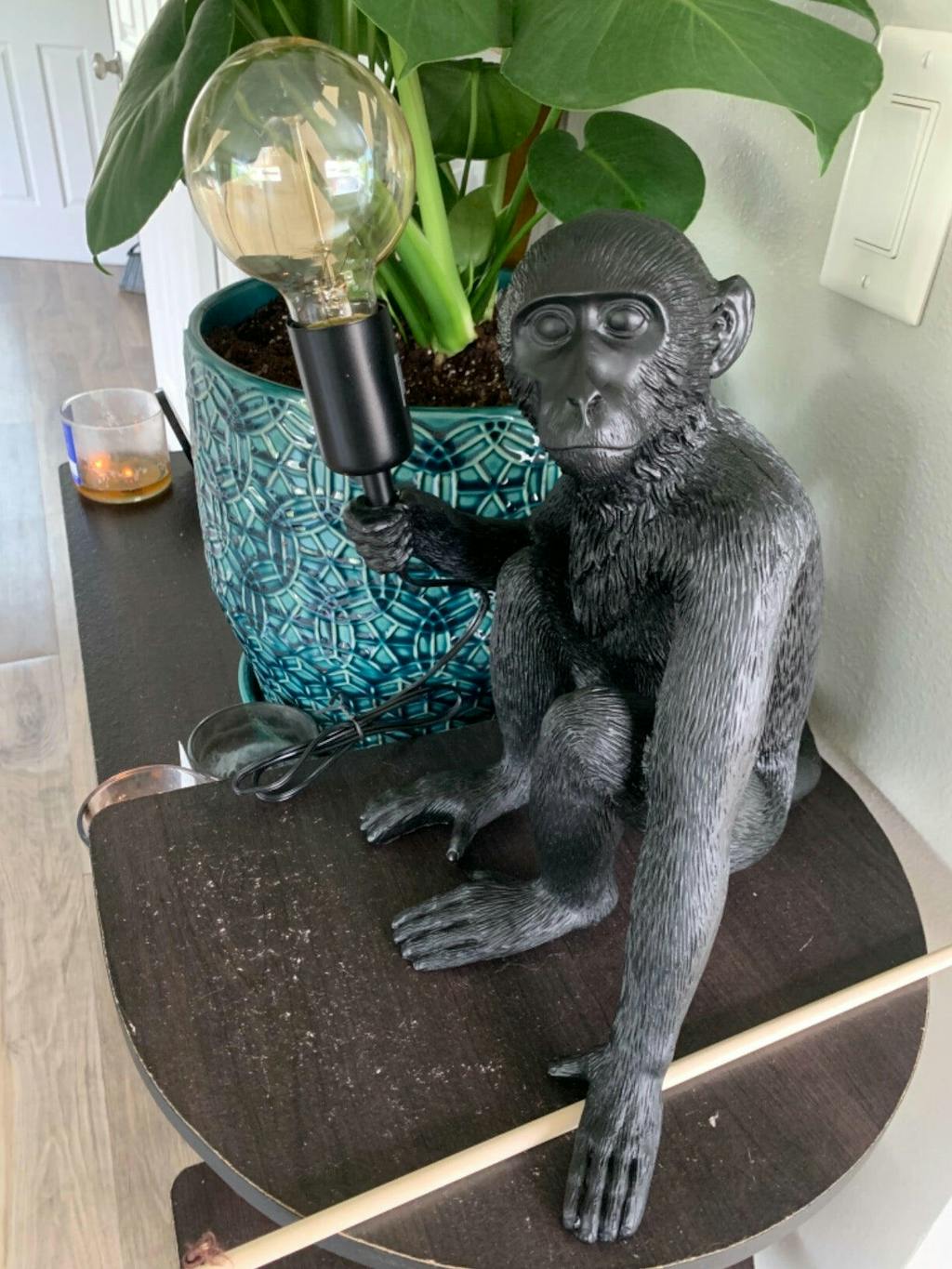 Modern Monkey Lighting | Monkey Wall Light | Yedwo Hanging Monkey Lamp ...