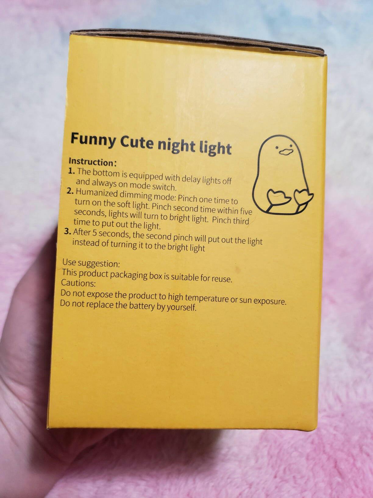 Little Oreo Yellow Duck Night Light | Yedwo – YEDWO