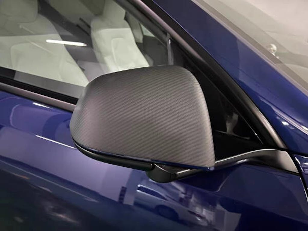 Best Carbon Fiber Side Mirror Cover Wraps For Tesla Model Y – Yeslak