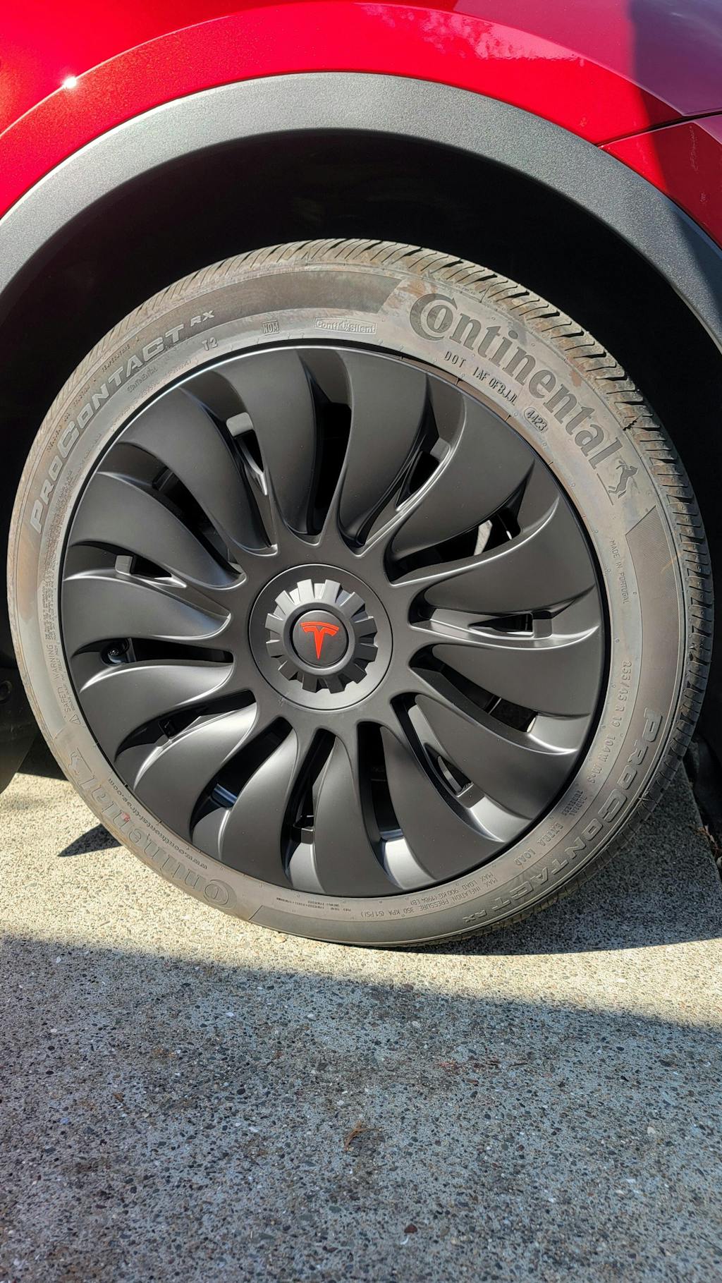 Model Y Uberturbine Wheel Covers for Tesla Model Y 19'' Gemini Wheels ...