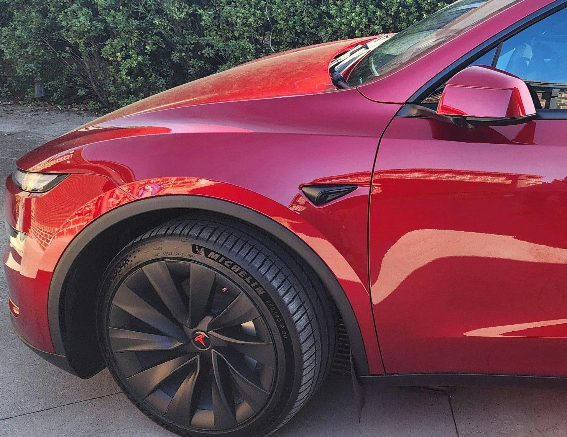 Model Y Juniper 2025+ Helix 20" Wheel Covers | Matte Black – Yeslak