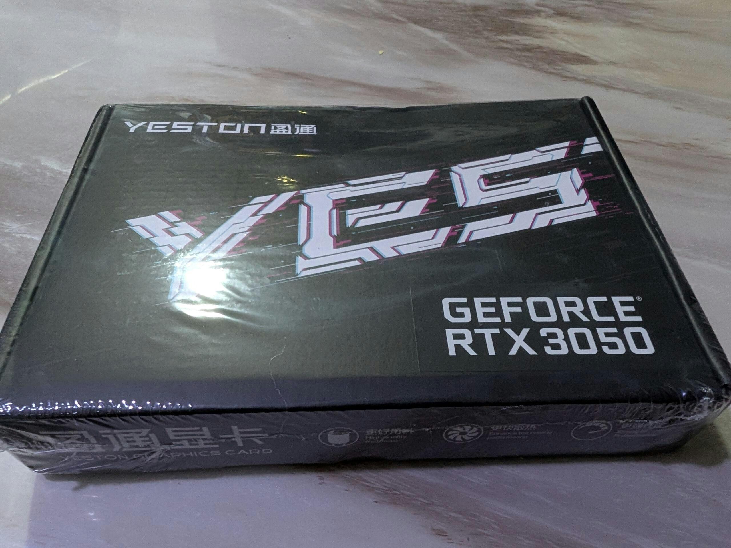 Yeston RTX 3050 6GB GDDR6 (Equipped with a half height baffle)Graphics ...