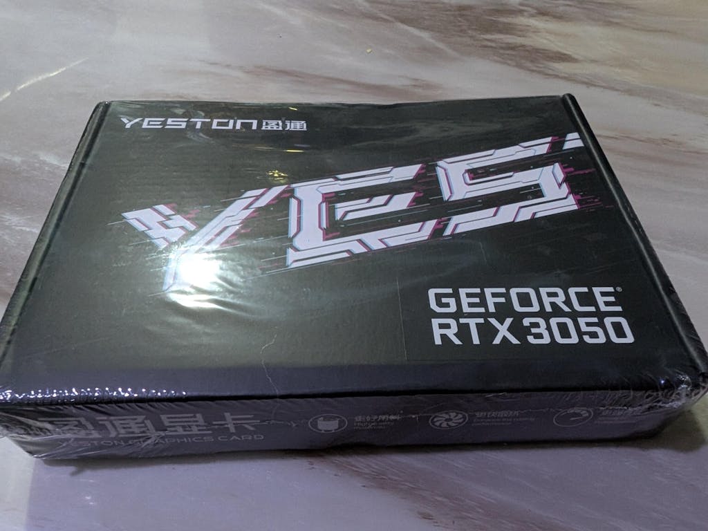 Yeston RTX 3050 6GB GDDR6 (Equipped with a half height baffle)Graphics ...