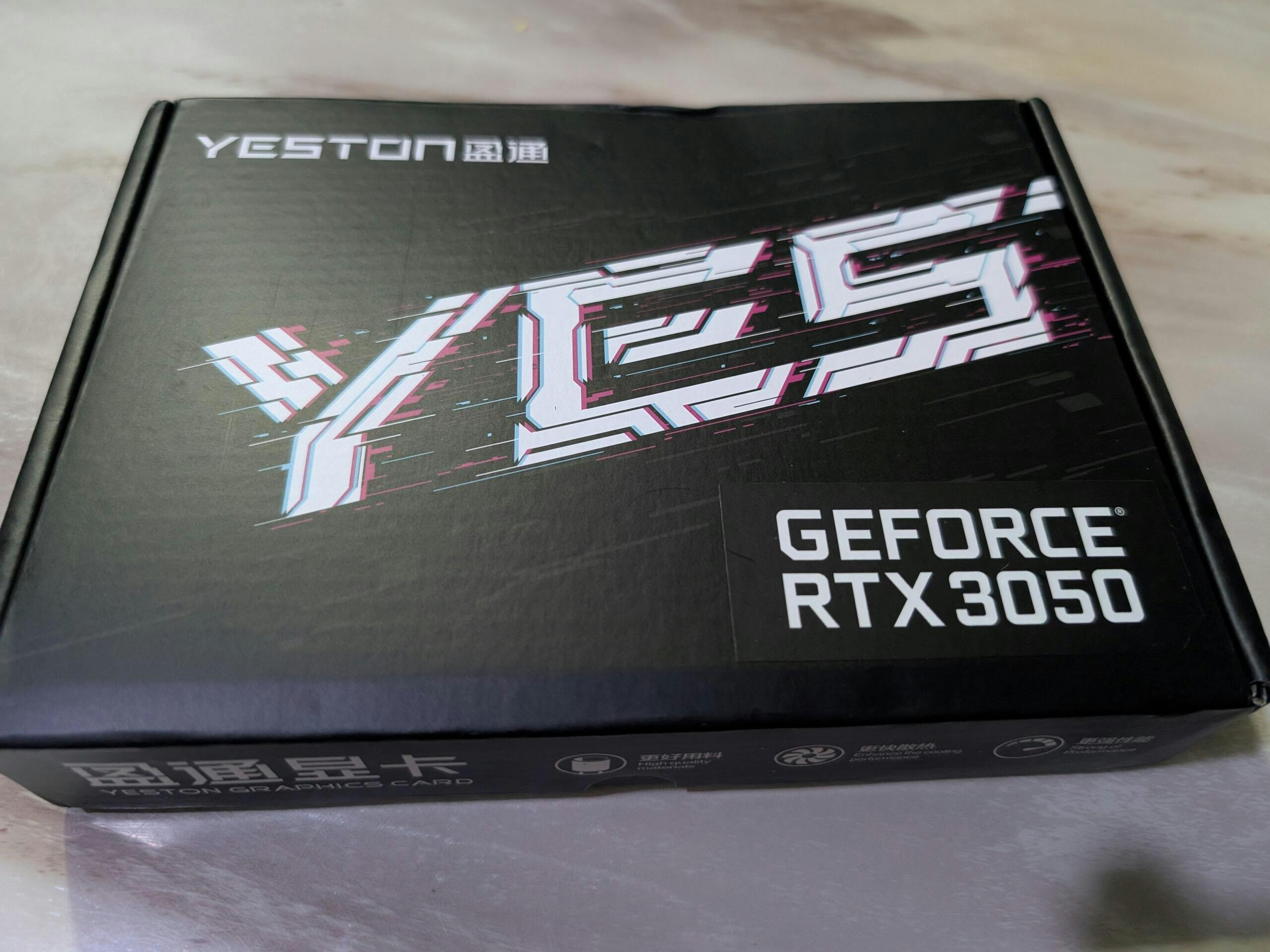 Yeston RTX 3050 6GB GDDR6 (Equipped with a half height baffle)Graphics ...