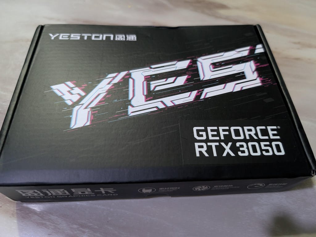 Yeston RTX 3050 6GB GDDR6 (Equipped with a half height baffle)Graphics ...