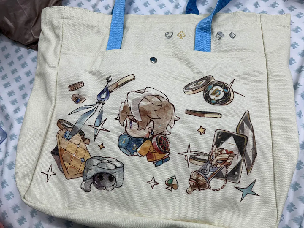 Honkai Star Rail Aventurine "What's In My Bag" Bag – Yeurei