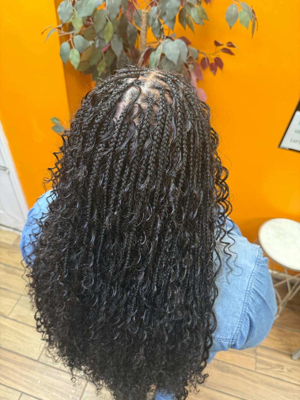 Double Drawn Deep Wave Bulk Human Hair For Braiding