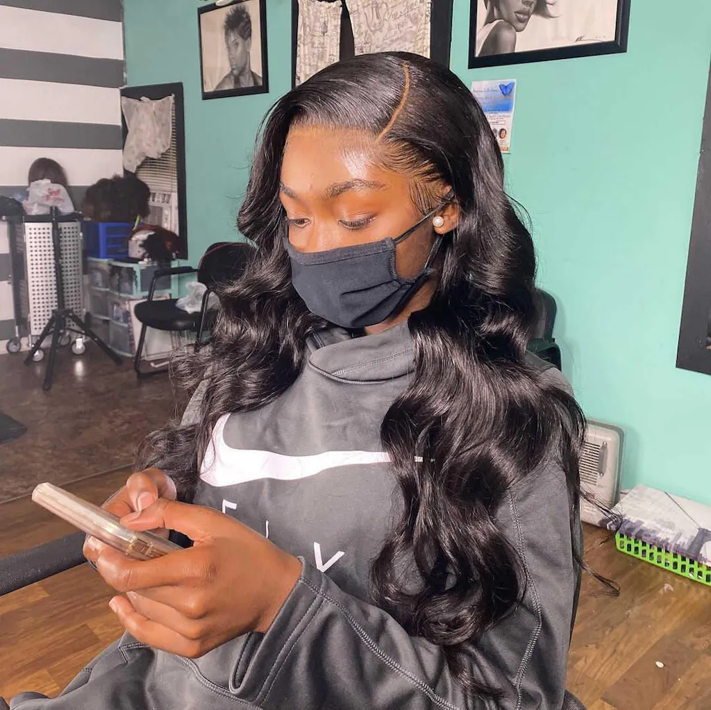 YMY Hair Invisible Strap Adjustable New Tech Glueless 360 HD Lace Wigs ...