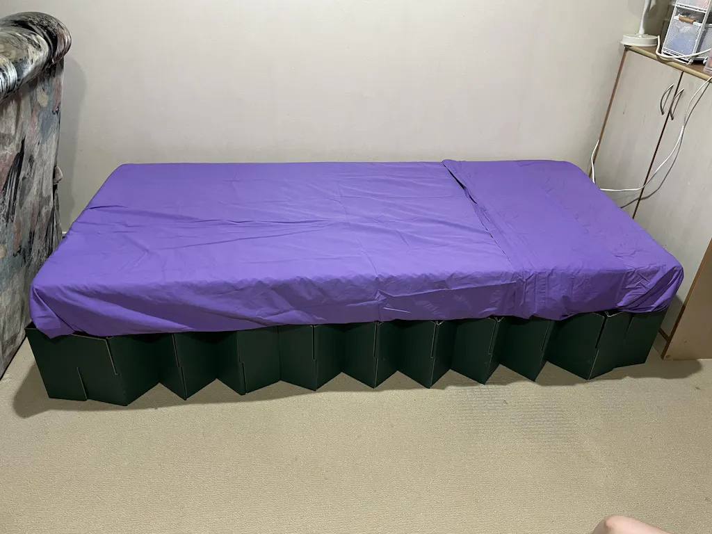 Yona Cardboard Bed Frame - Fast & Free Shipping | Simple & Sustainable ...