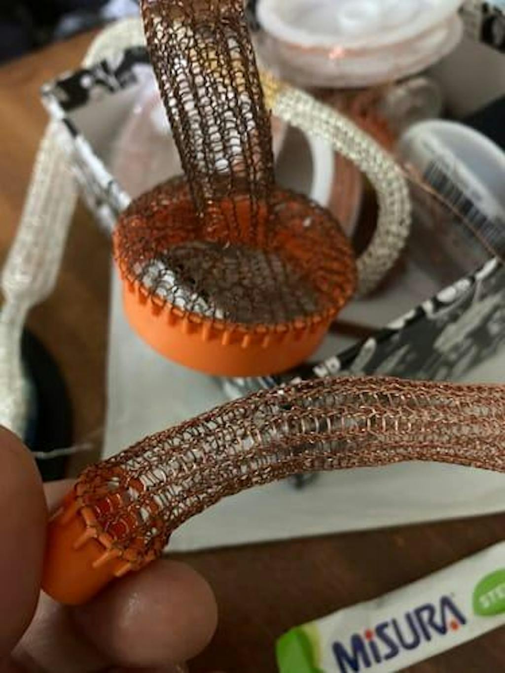 Wire crochet looms set - invisible spool knitting starter set ...