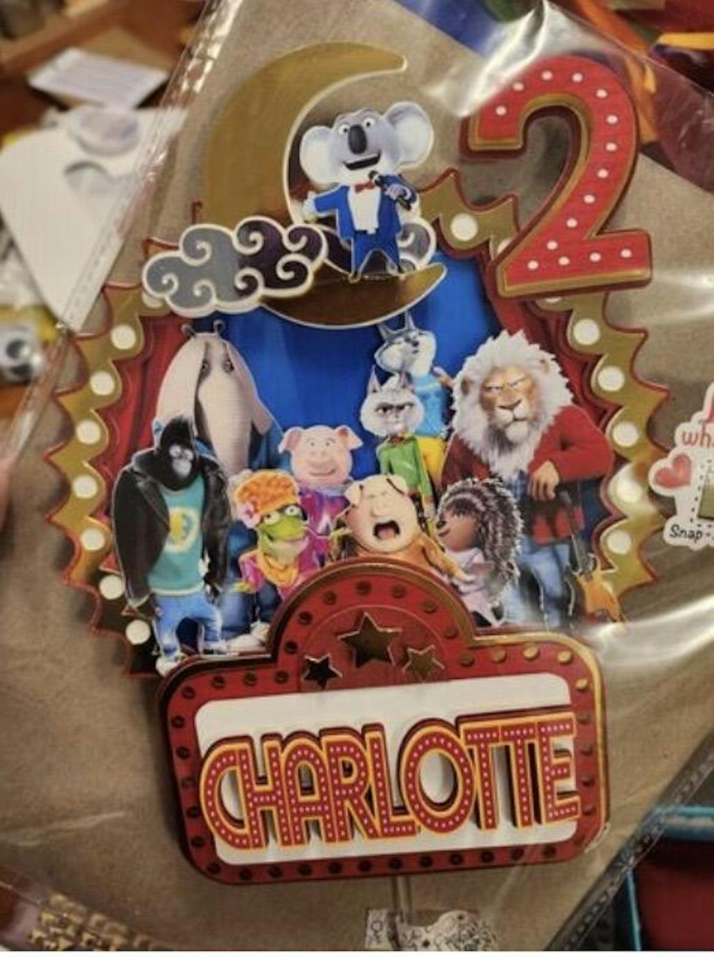 Sing Cake Topper – Yoryina Creations