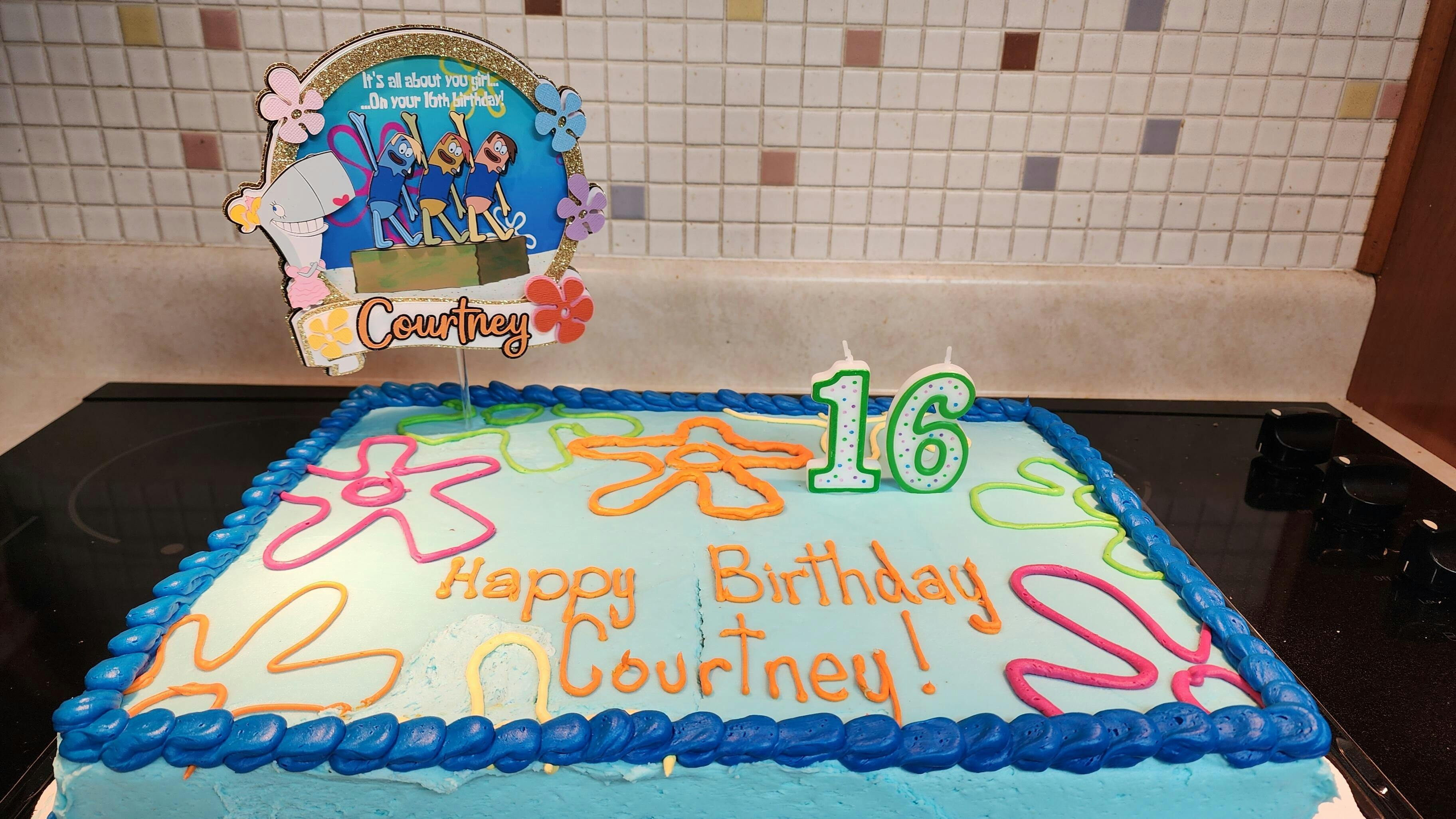 Boys Who Cry Cake Topper