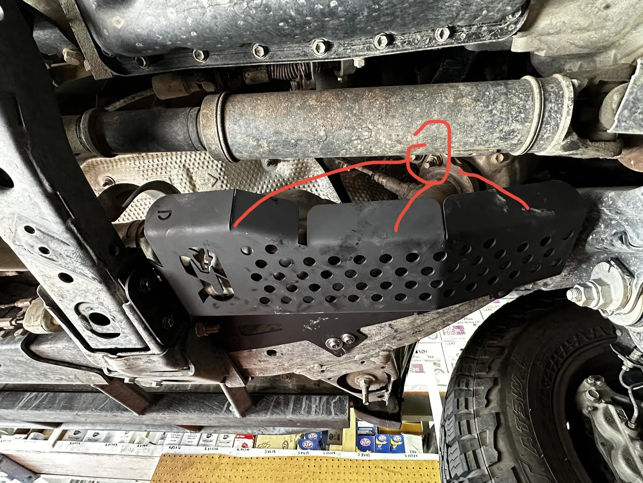 4Runner Catalytic Converter Shield