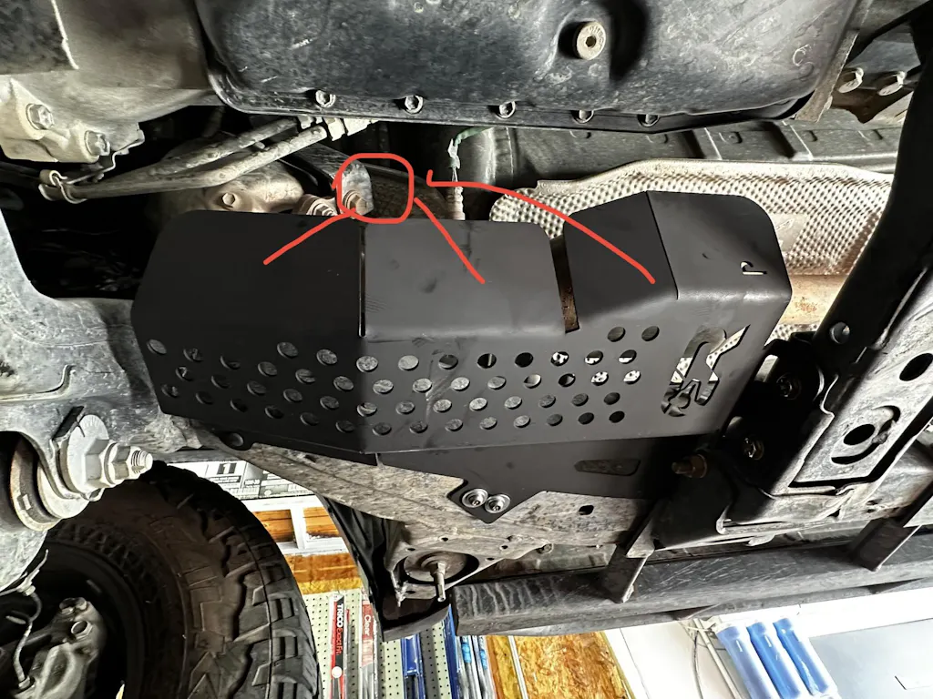 4Runner Catalytic Converter Shield
