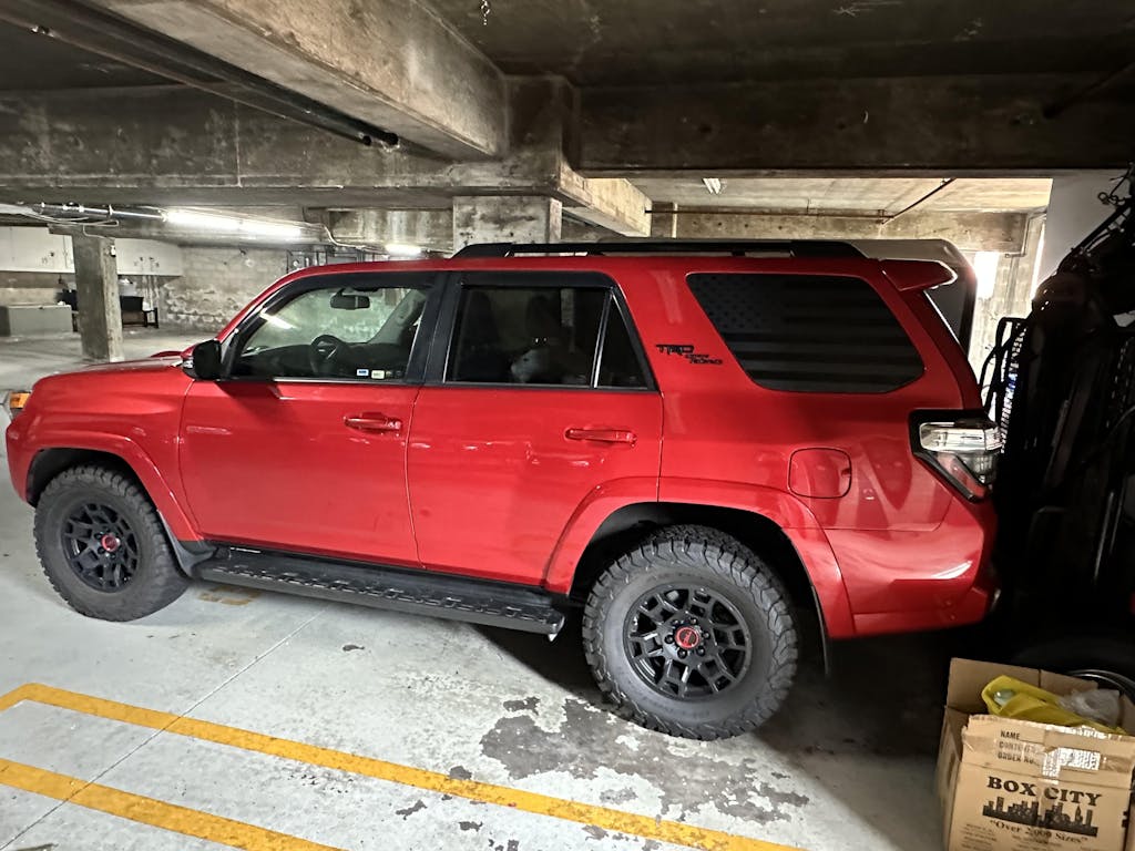 OEM Blackout Emblem Overlay Kit 4Runner (2014-2024)