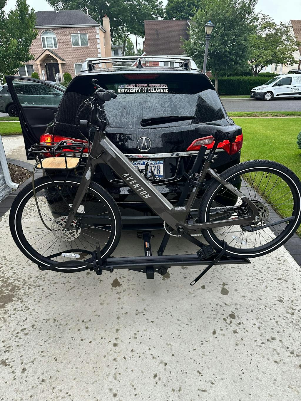 1-Bike Hitch E-bike Rack, Lightweight Single Electric Bike Carrier, 10 ...