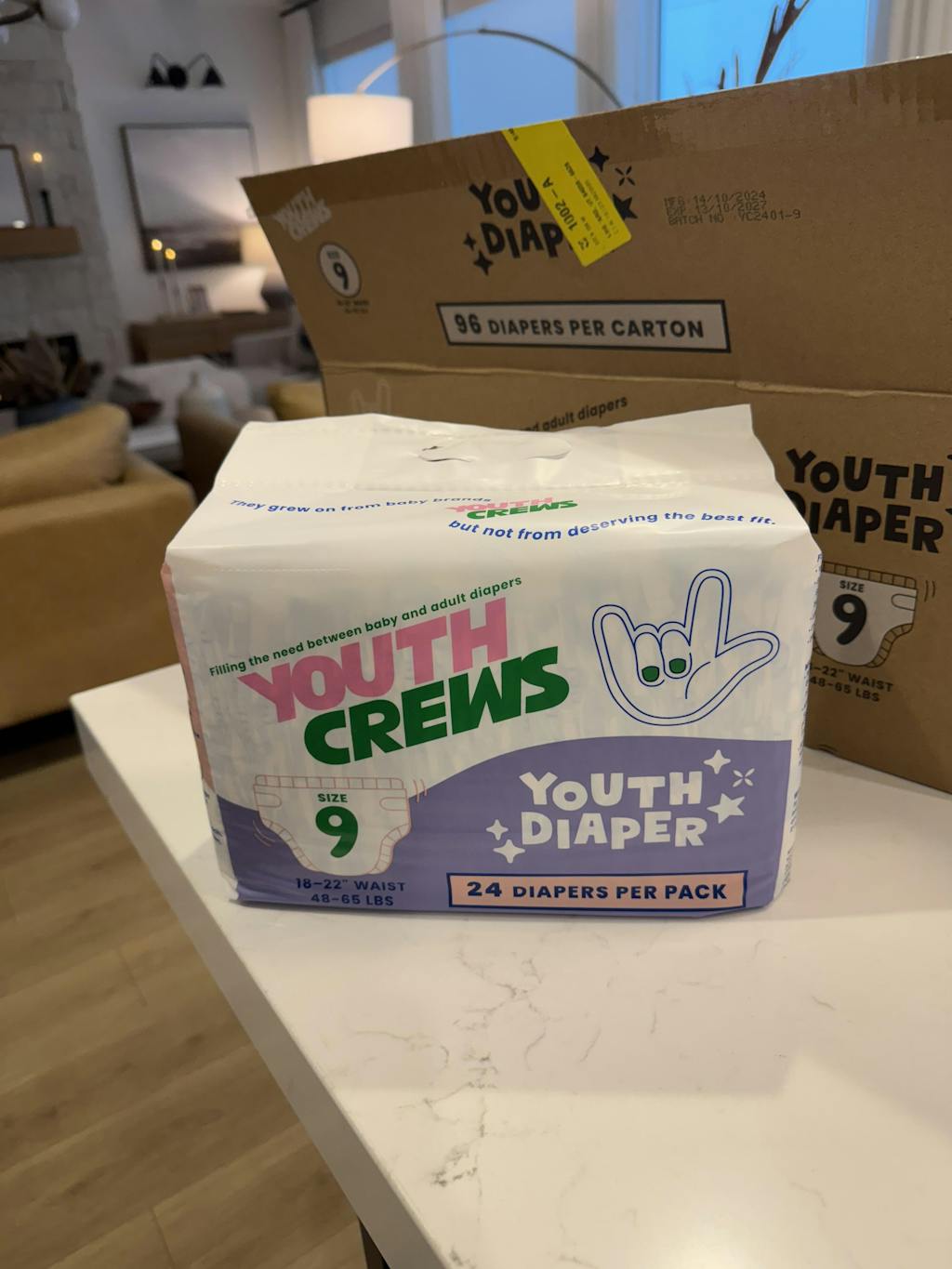 Youth Crews | Youth Diapers for Kids Ages 4-17