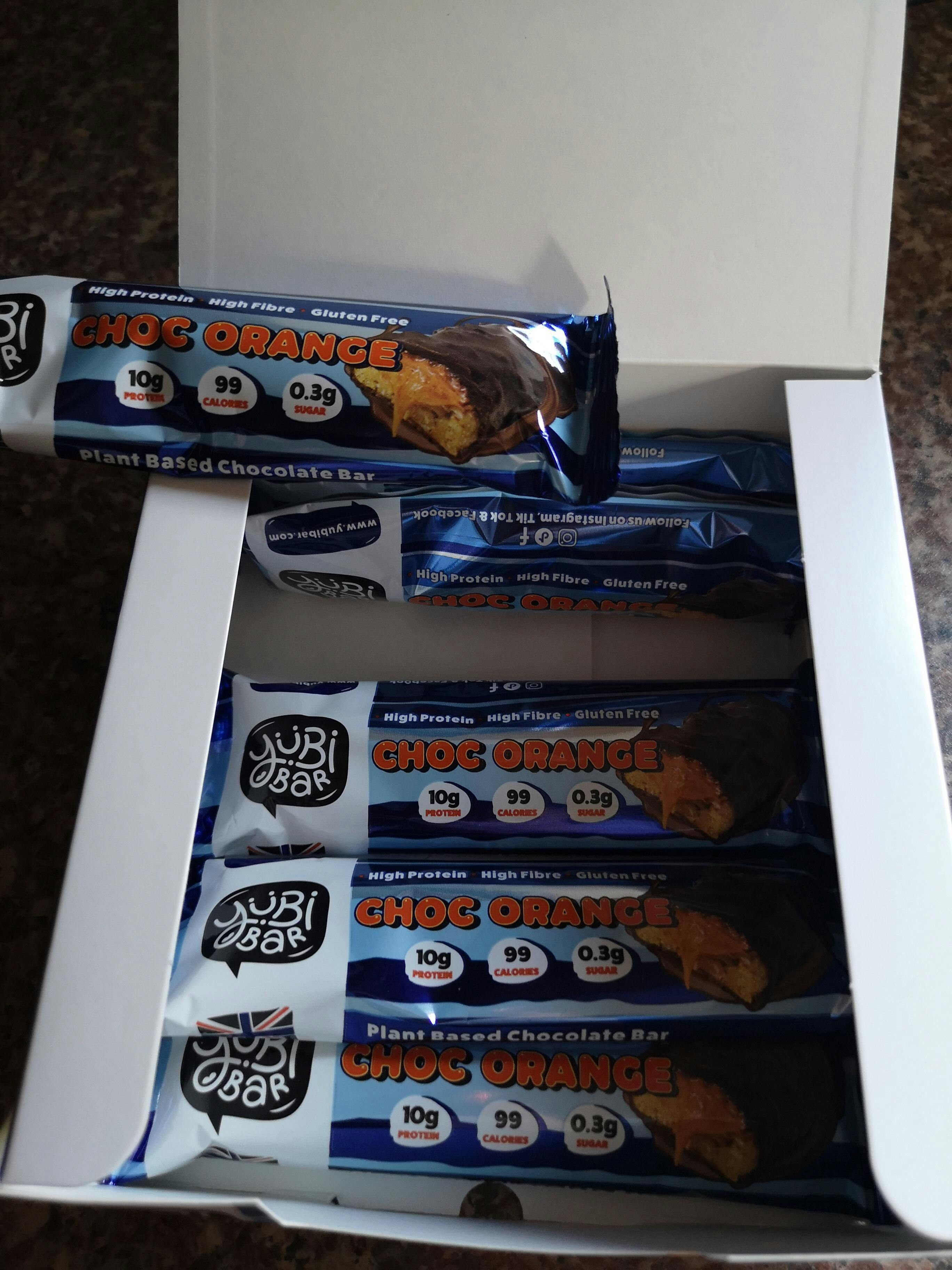 YuBi Choc Orange Protein Bars | YuBi Bar
