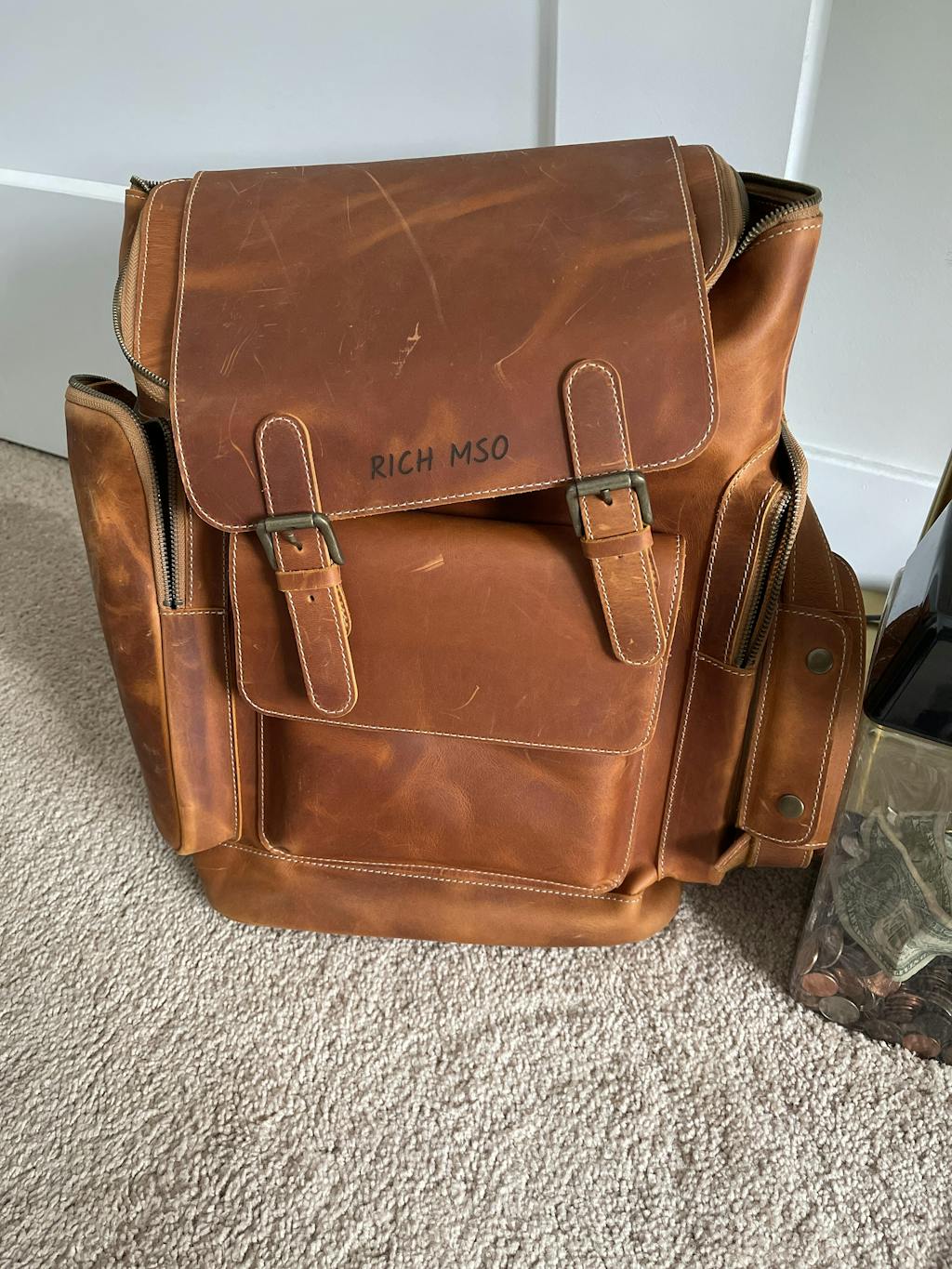 Yukon Crazy Horse Leather Backpack – Yukon Bags