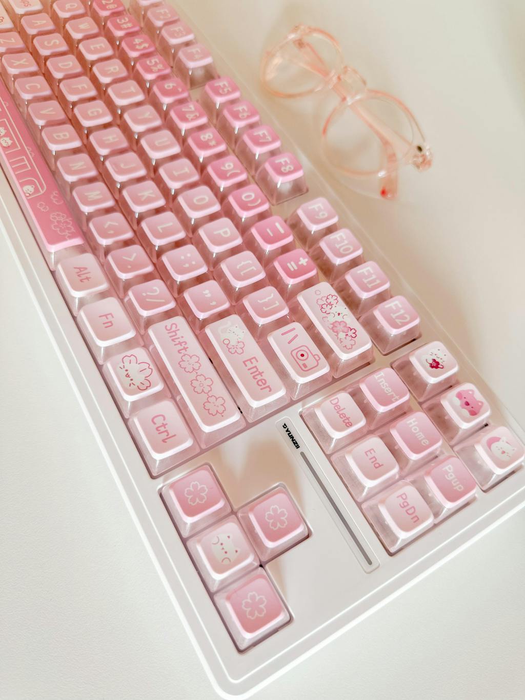 pbt keycap set dye sub keycaps cherry profile custom keyboard FOREST ...