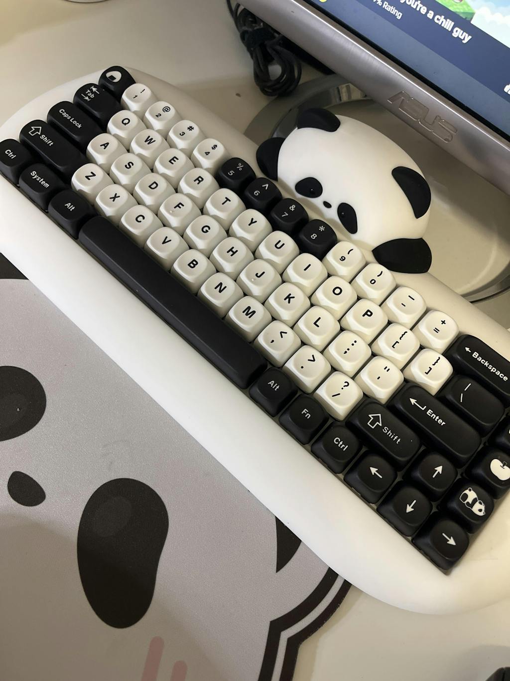 YUNZII C68 Panda Wireless Hi-Fi Mechanical Keyboard – YUNZII KEYBOARD