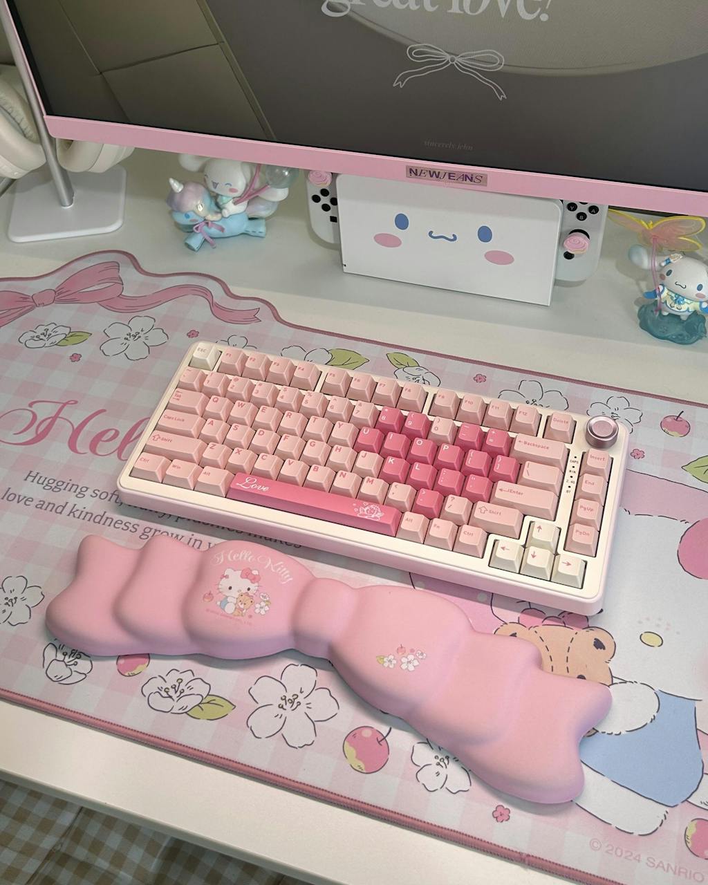 YUNZII B75 Pro Pink Wireless Mechanical Keyboard – YUNZII KEYBOARD