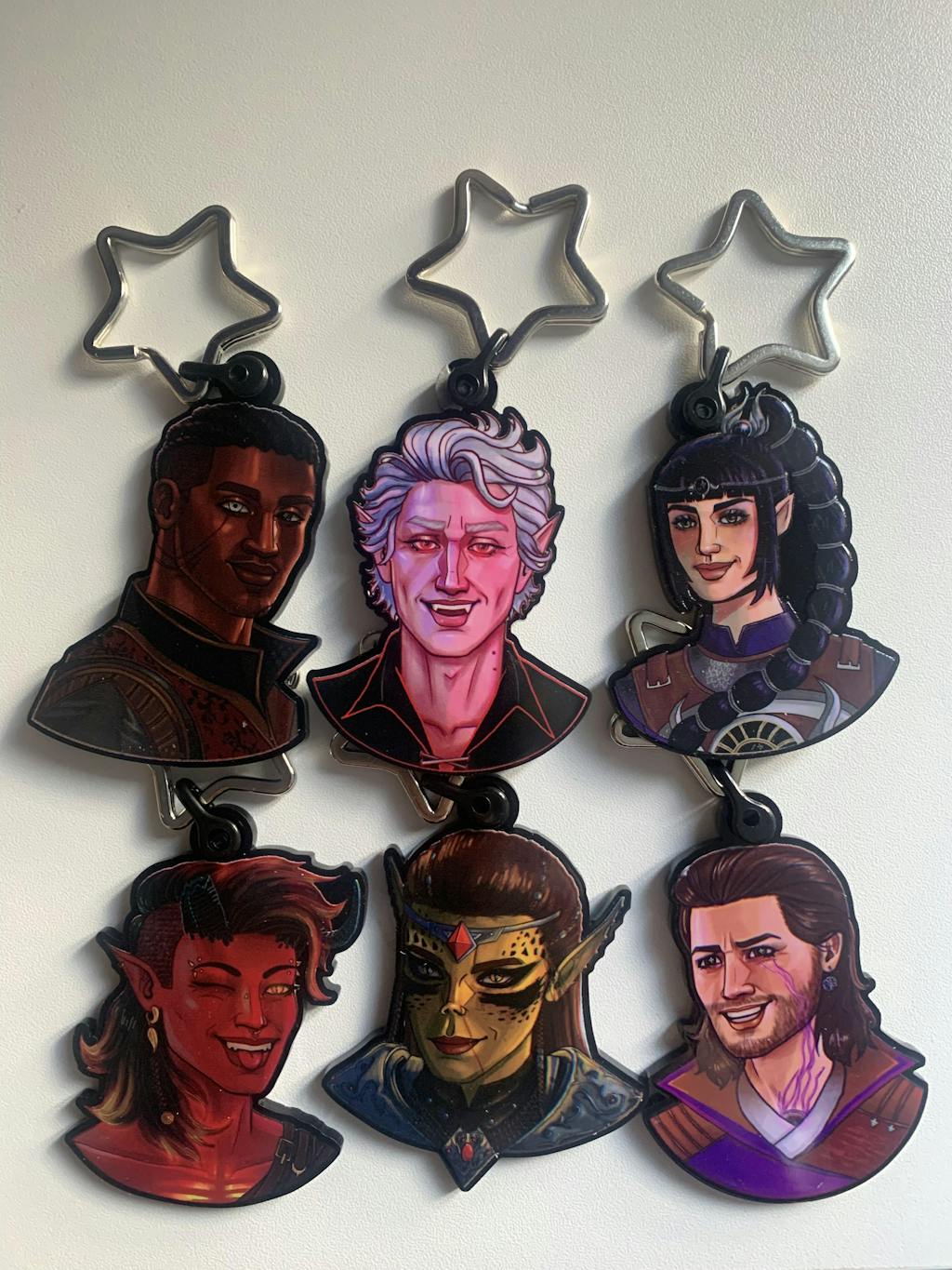 Acrylic Keychains | Zap! Creatives | Coloured Acrylic Keyrings