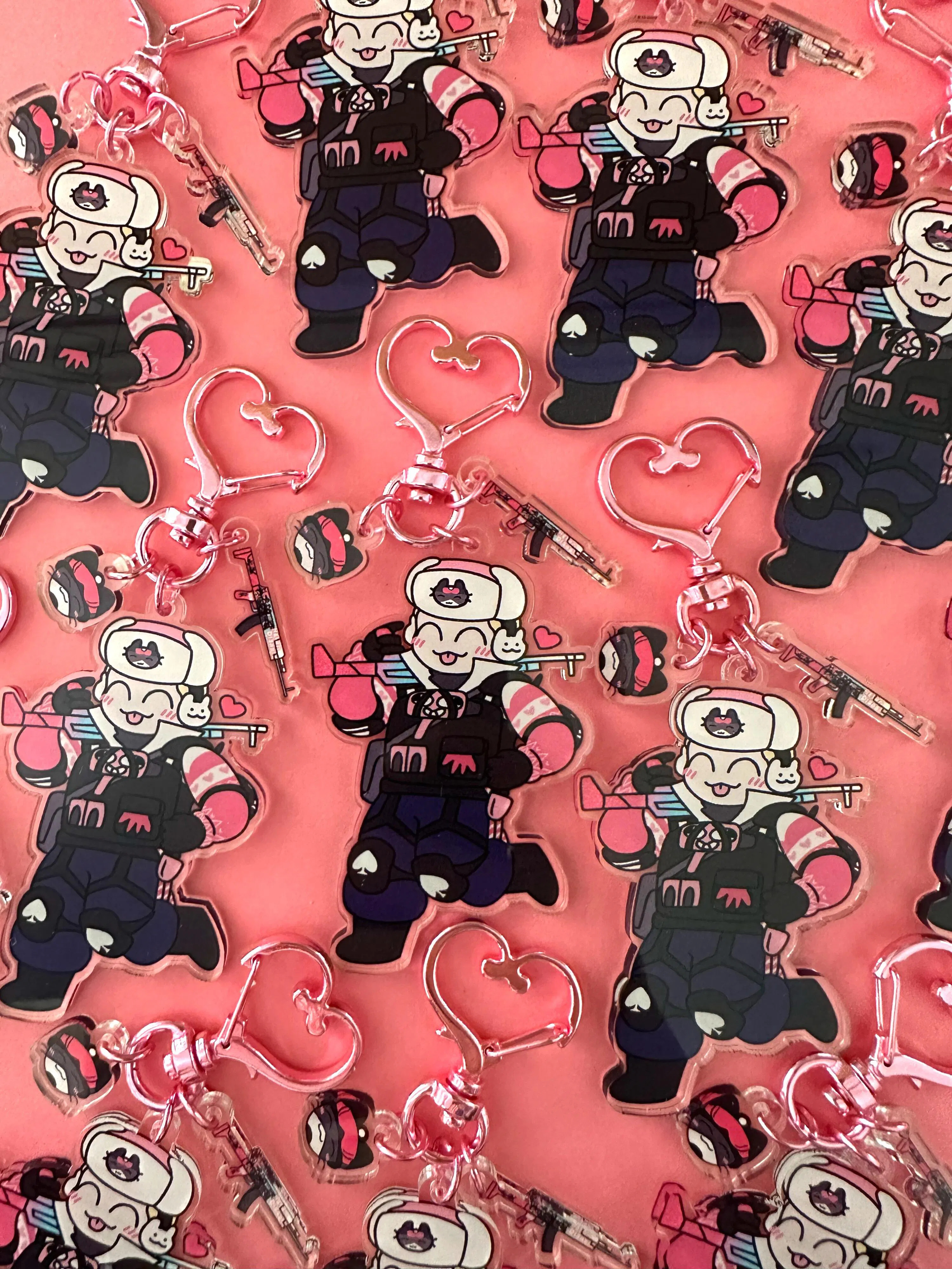 Clear Acrylic Keychains | Zap! Creatives | Promotional Keyrings