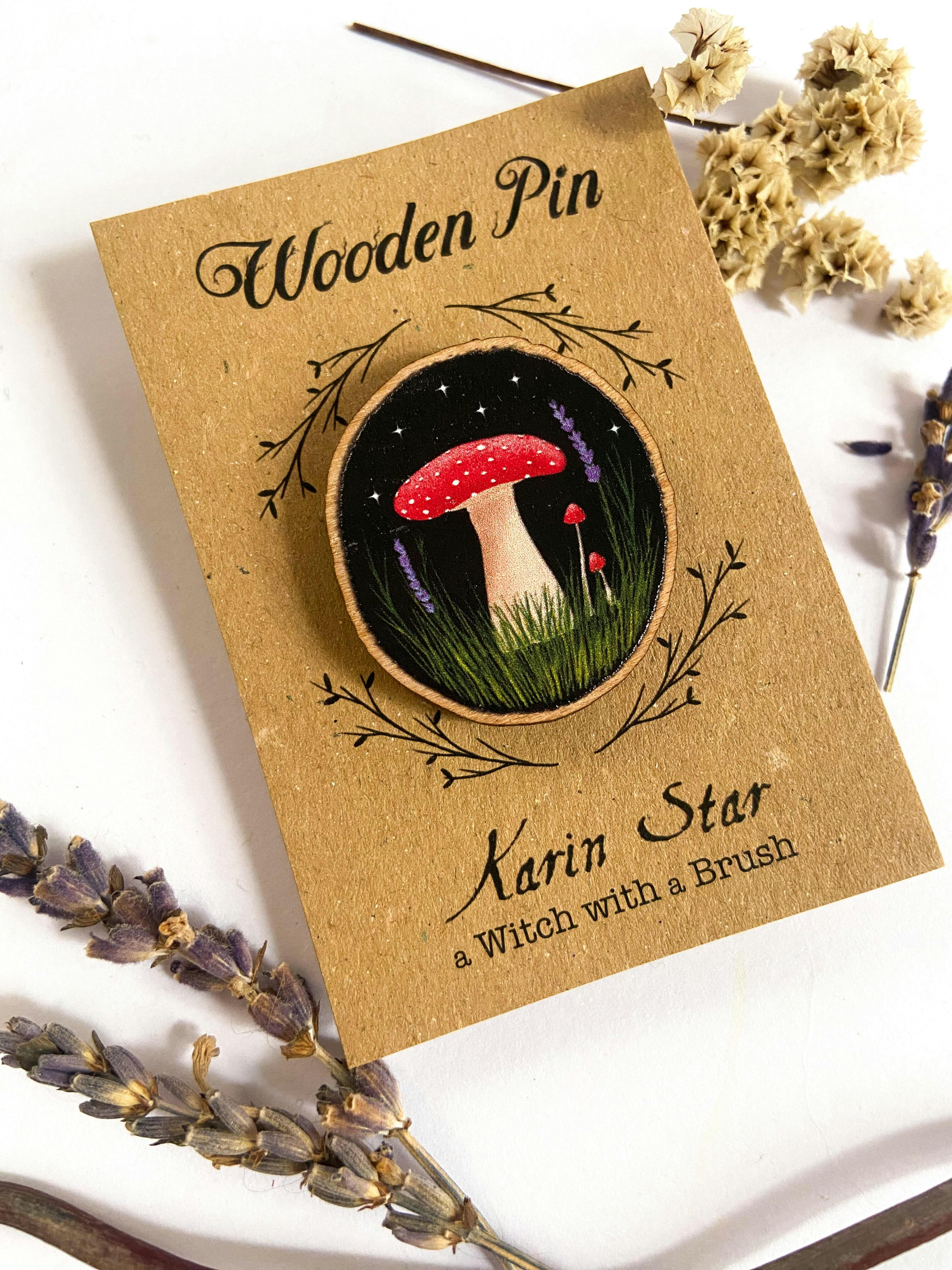 Wooden Pin Badges | Zap! Creatives | Custom Pins