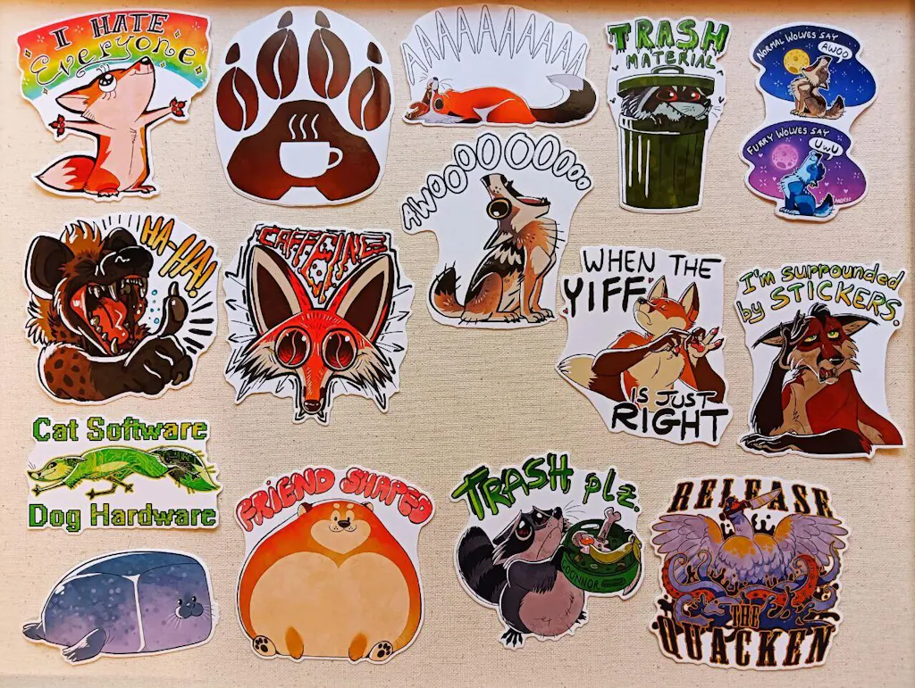 Sticker Printing, Custom Charms, Free Delivery – Zap! Creatives