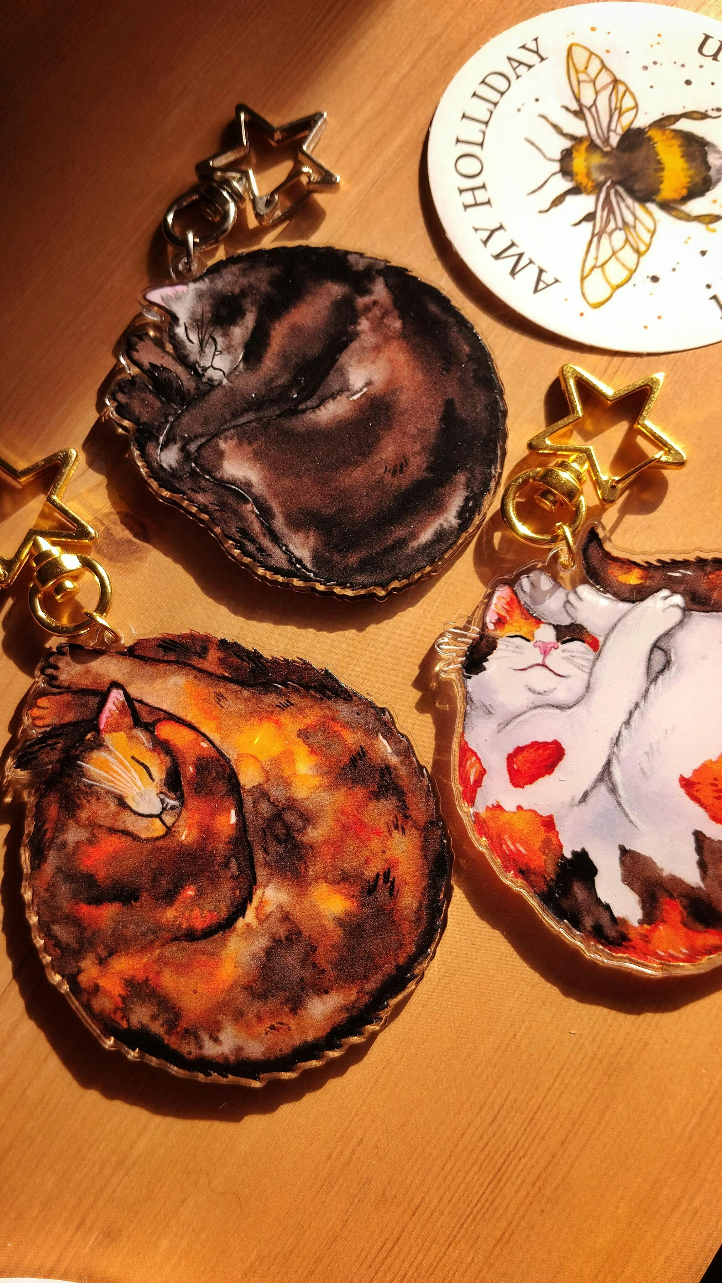 Printed Clear Acrylic Charms | Zap Creatives | Custom Charms – Zap ...