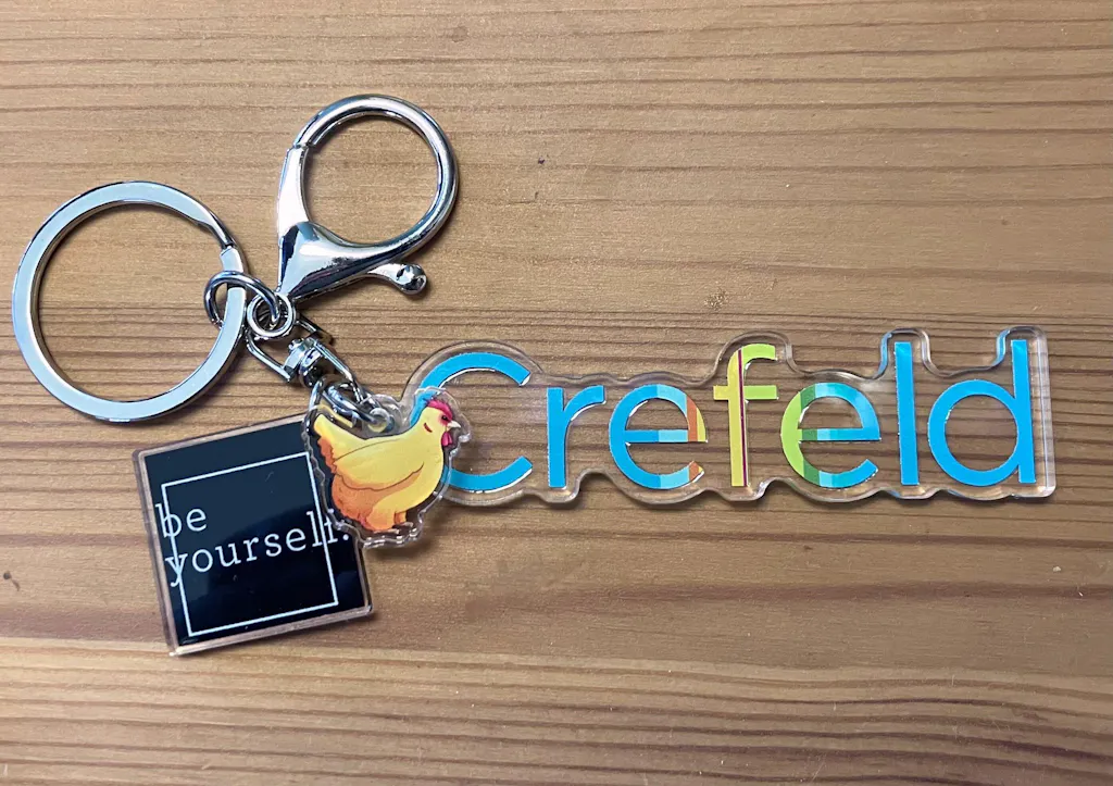 Clear Acrylic Keychains | Zap! Creatives | Promotional Keyrings