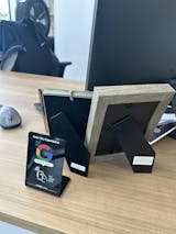 ZappyCards NFC Google Review Stand Touch Review Device