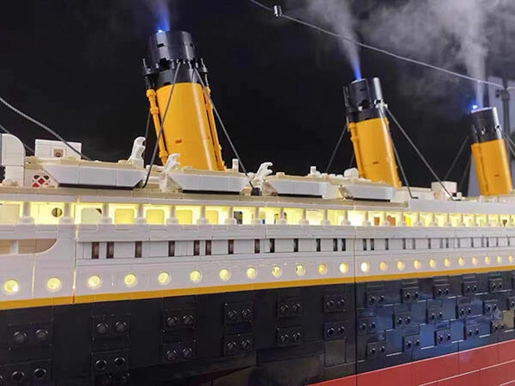 LEGO Titanic ship #10294 (Smoke Module) Light Kit – ZENE