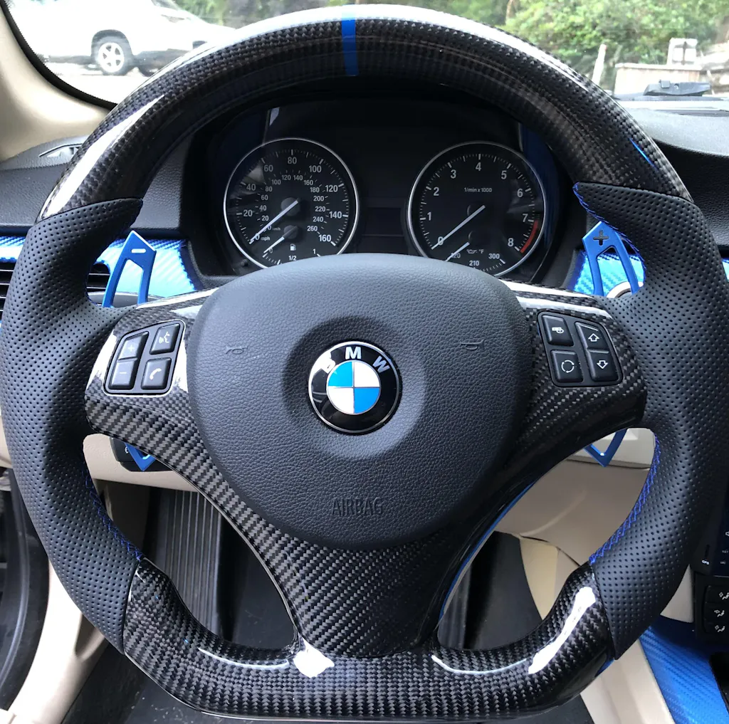 2021-2024 BMW G80/G82/G87 M2/M3/M4 Carbon Fiber Steering Wheel ...